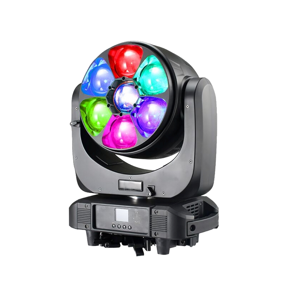 VK760 Vortex7 7x60w Cob LED Vortex Fx Wash / Beam Moving, Viking Lighting