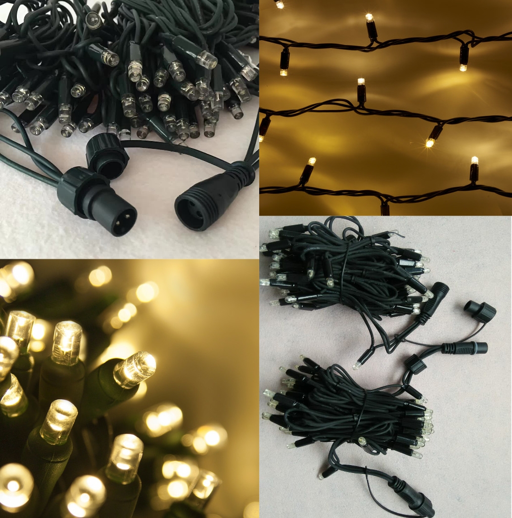 20m Warm White LED String light (Christmas Tree Fairy Light etc ...